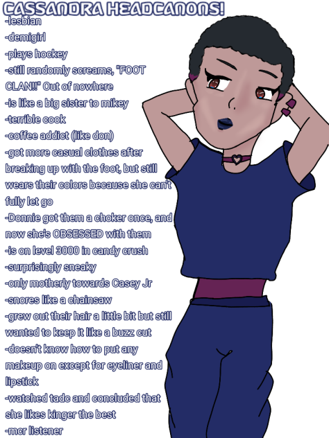 Cassandra Headcanons! - ibisPaint