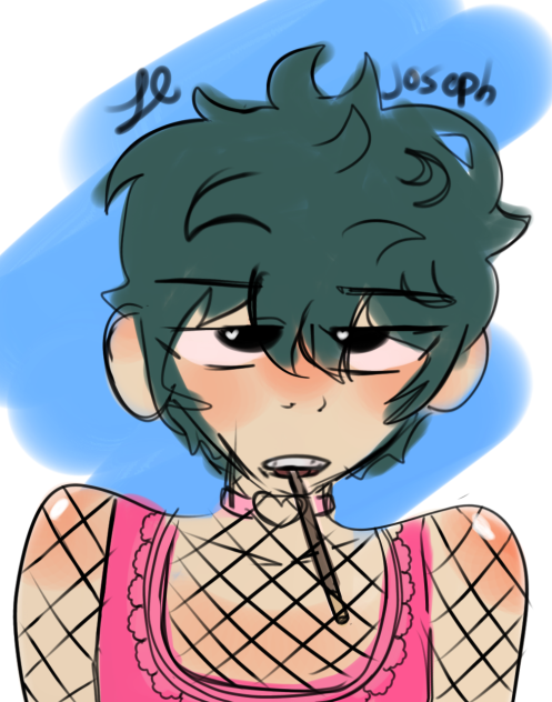 Joseph with a pocky sketch - ibisPaint