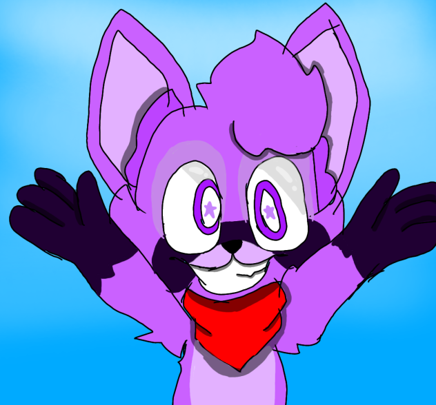 Rambely the raccoon (Indigo Park) - ibisPaint