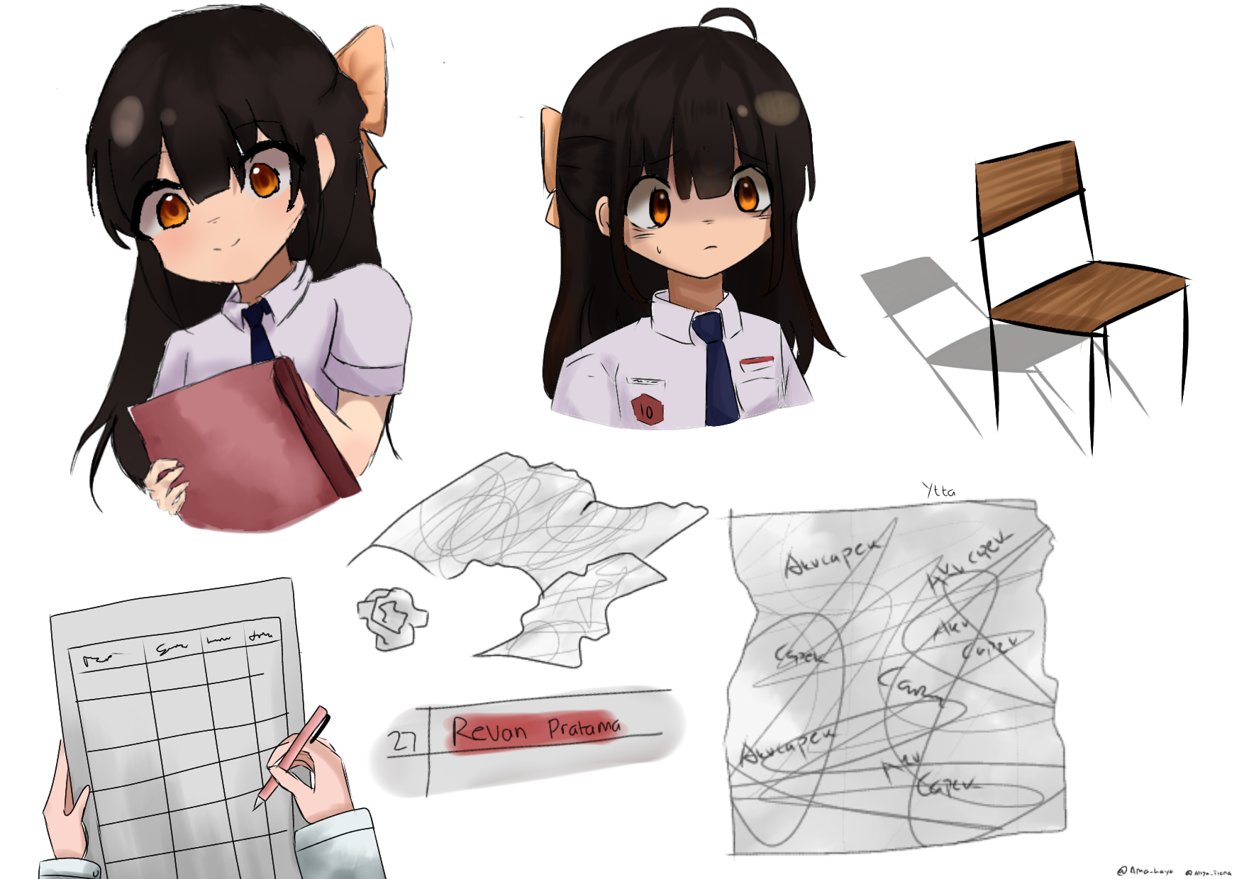 Renata character - ibisPaint