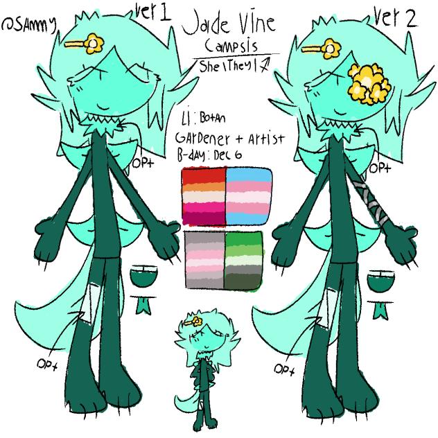 Jades Ref Sheet - ibisPaint