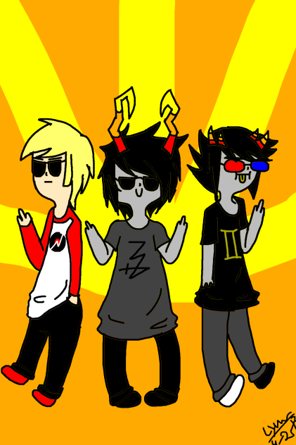 badassery trio - ibisPaint