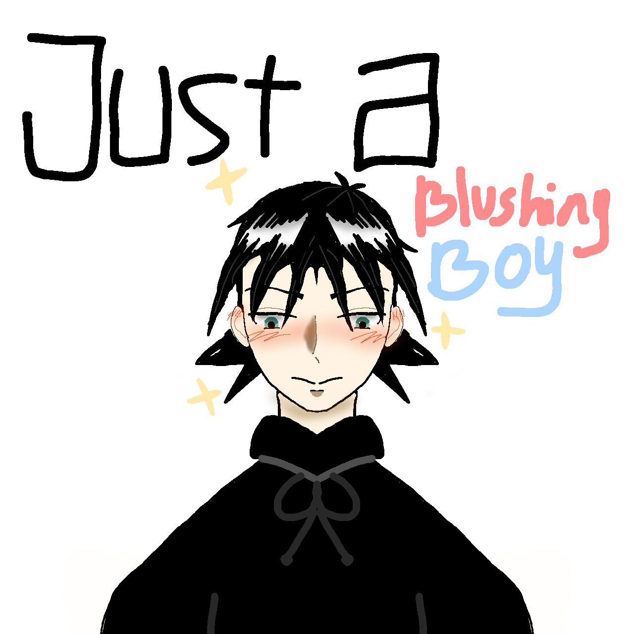 just a blushing boy🥺 - ibisPaint