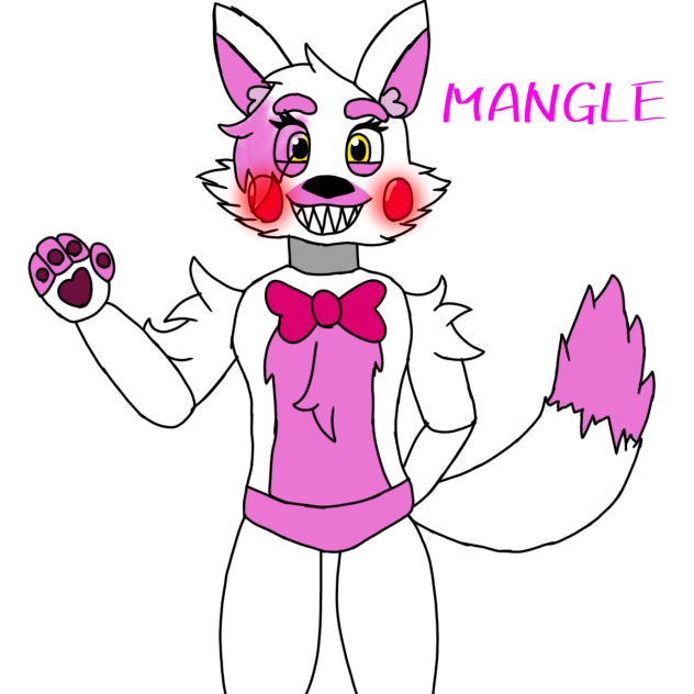 FNAF DP MANGLE - ibisPaint