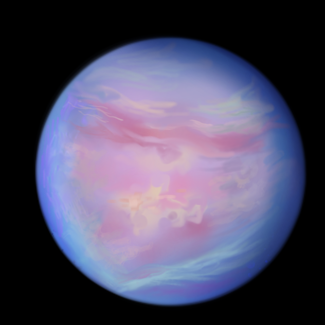 Planet painting - ibisPaint