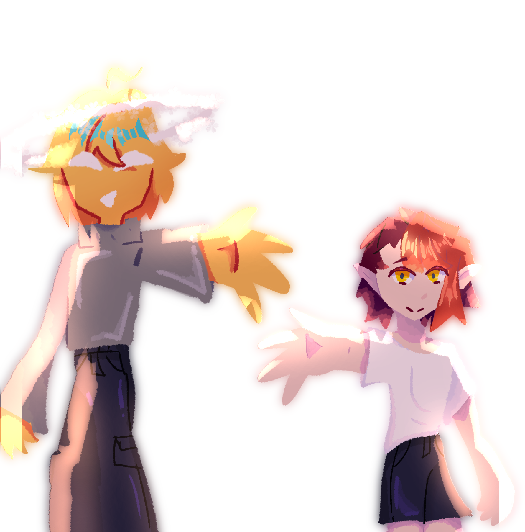 Just a random doodle (background) - ibisPaint