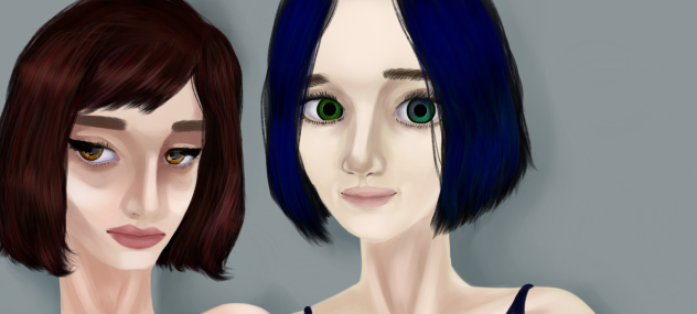 two friends - ibisPaint