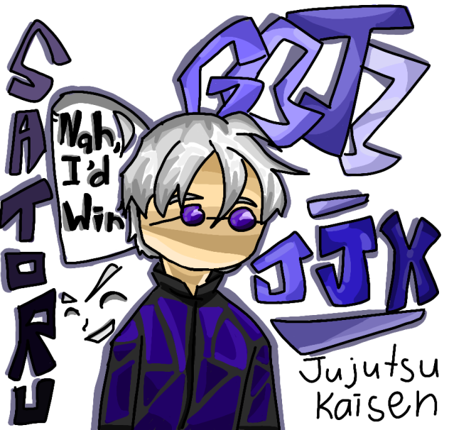 Satoru Gojo JJK 2 - ibisPaint