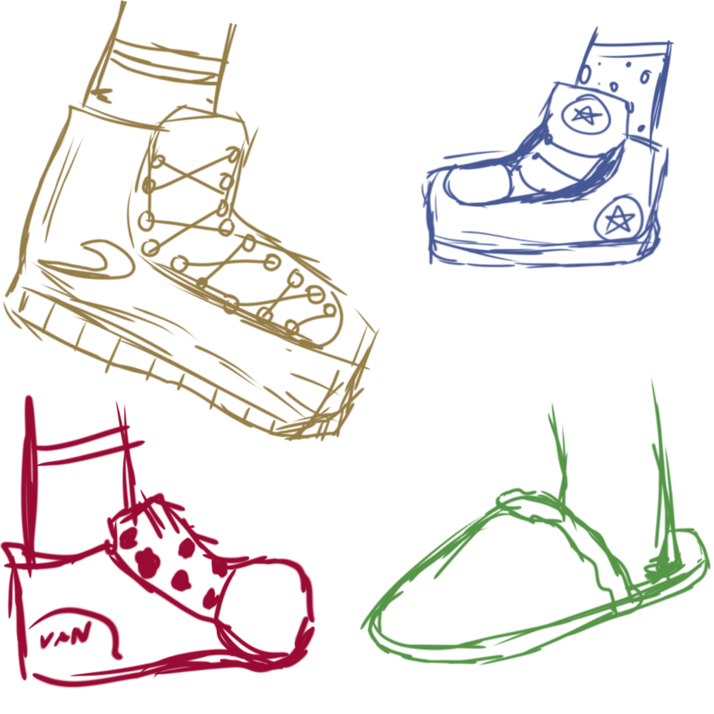 Random shoe drawing - ibisPaint