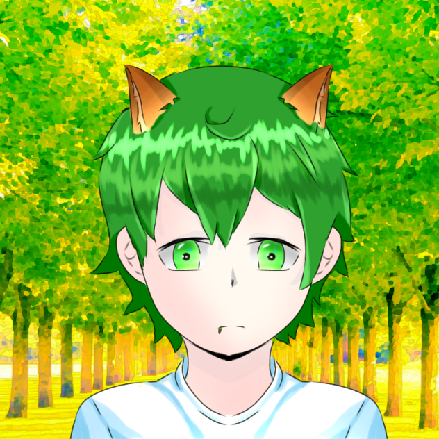 green 🐺 - ibisPaint