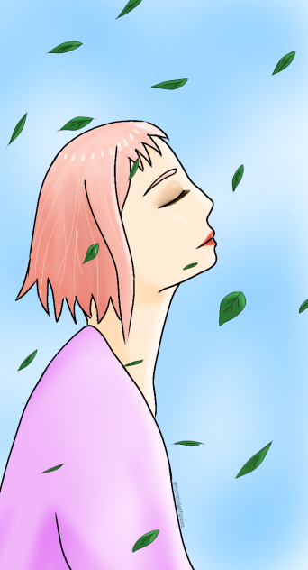 Wind & leaf - ibisPaint