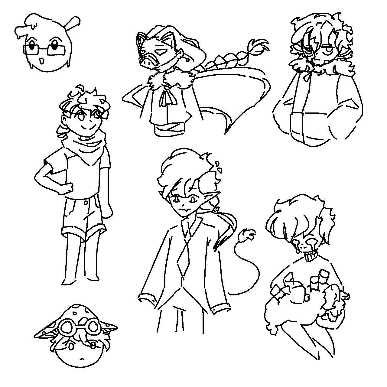 dsmp doodles pt. 2.5 - ibisPaint