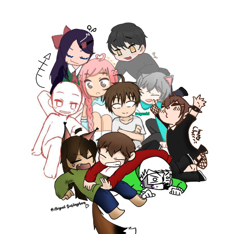 Squad collab - ibisPaint