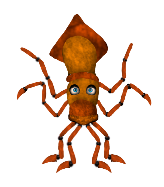 Sid the squid - ibisPaint