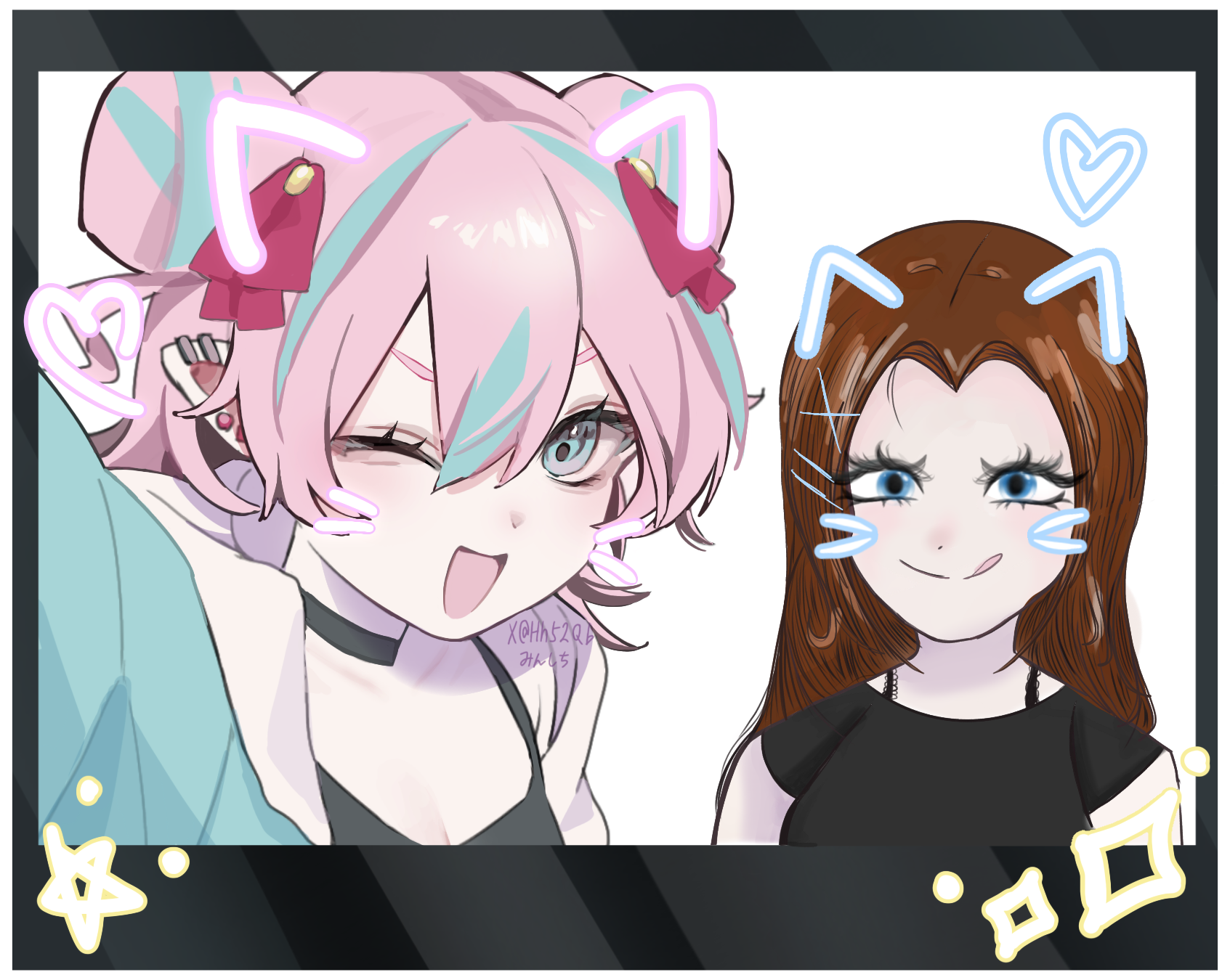 collab con X@Hhs2Q6 - ibisPaint