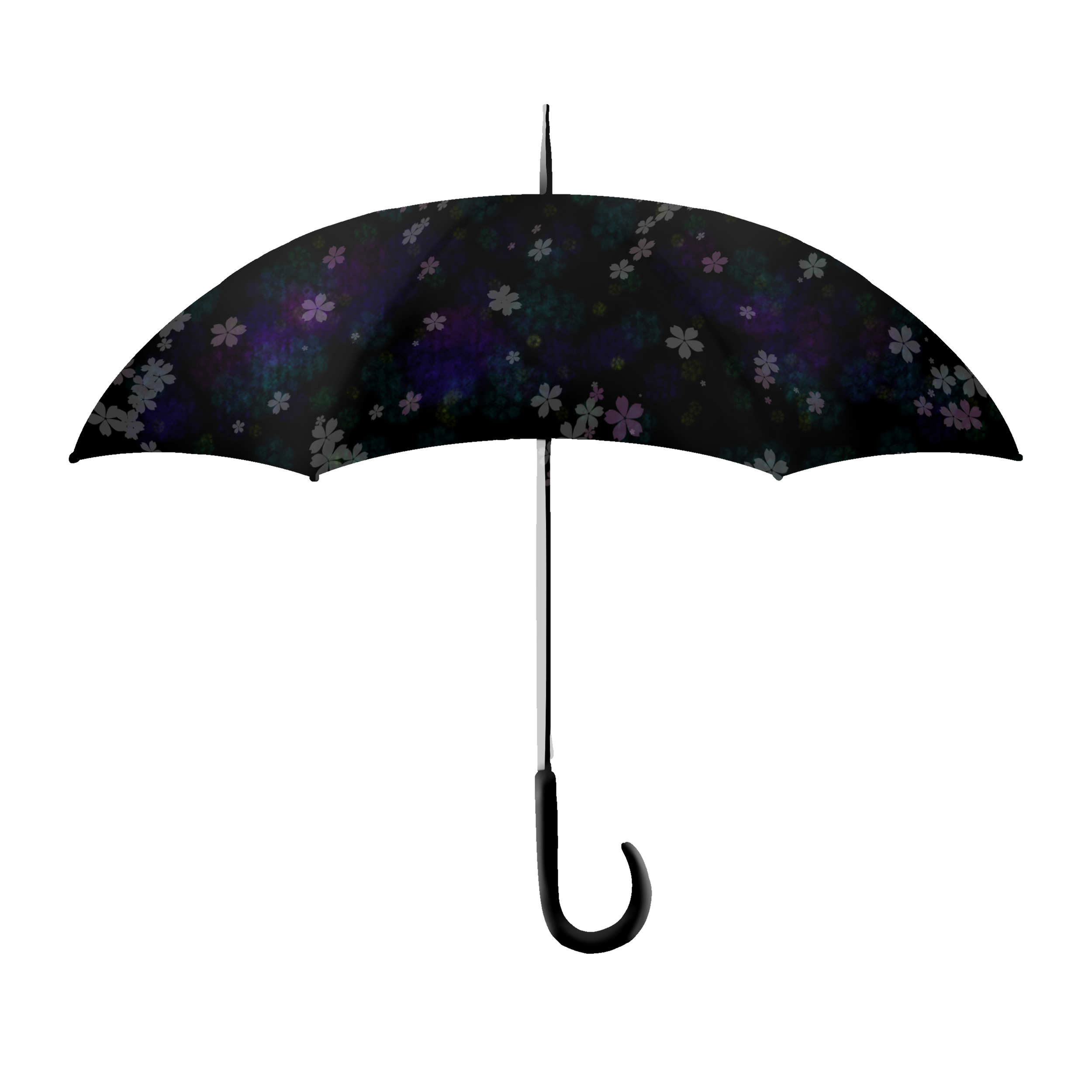 floral umbrella - ibisPaint