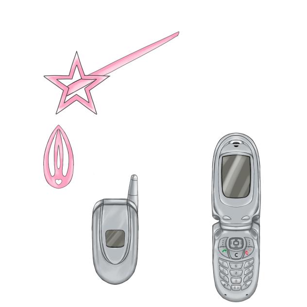 Phone + hair accessories - ibisPaint