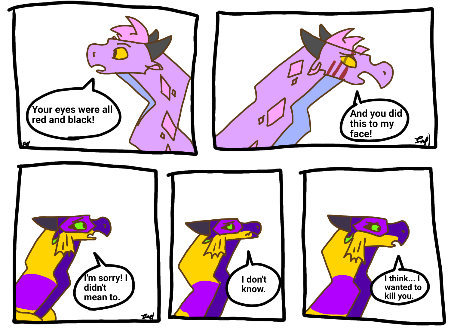 Wysteria & Wildberry (Comic Strip Part 9 - ibisPaint