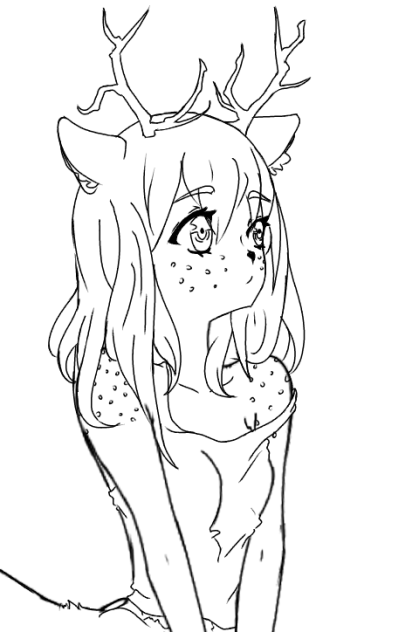 fawn girl - ibisPaint