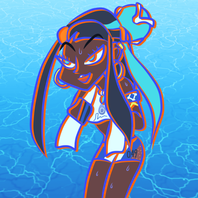 Wet Nessa - ibisPaint