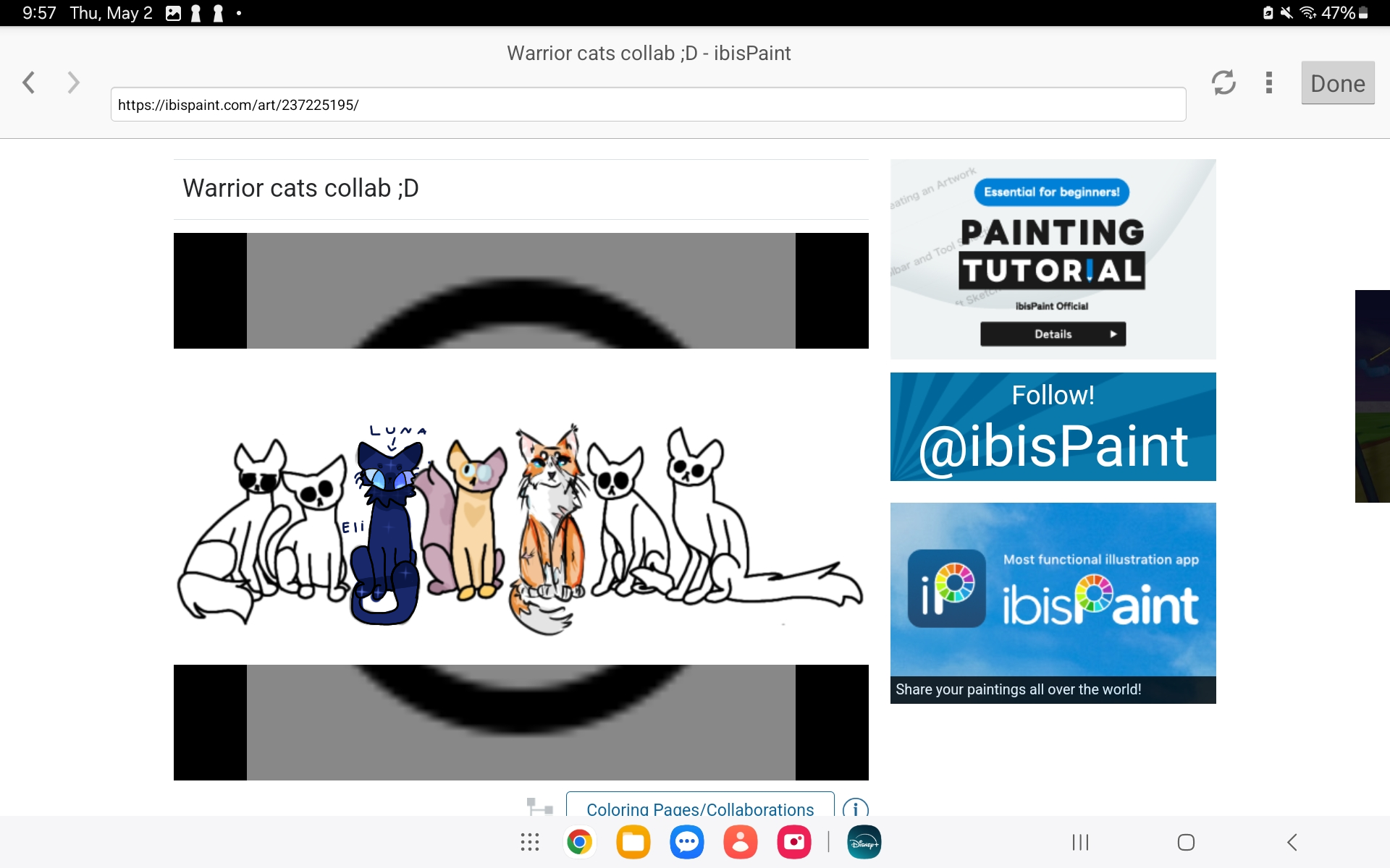 Warrior cats collab - ibisPaint