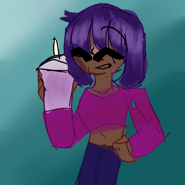 Grimace shake! - ibisPaint