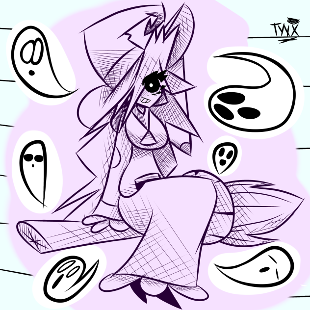 bruny the witch - ibisPaint