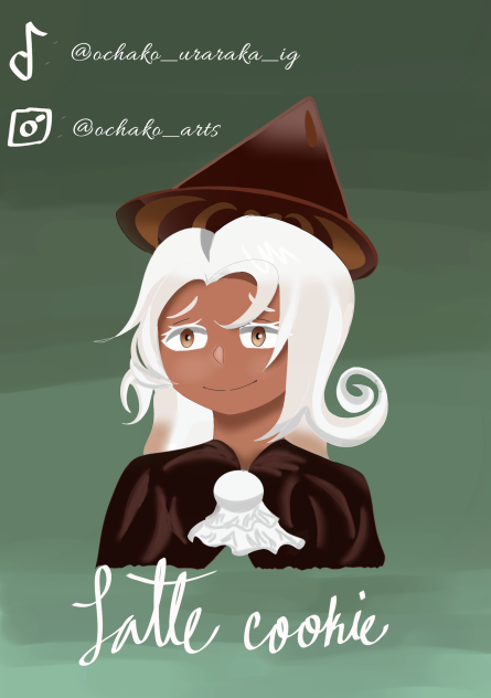 Latte cookie🍪 - ibisPaint