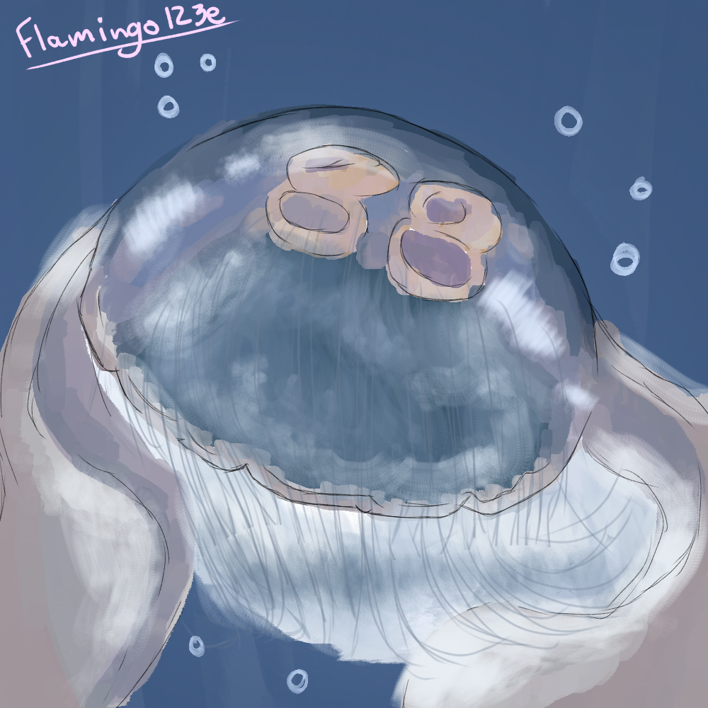 Jellyfish - like creature - ibisPaint