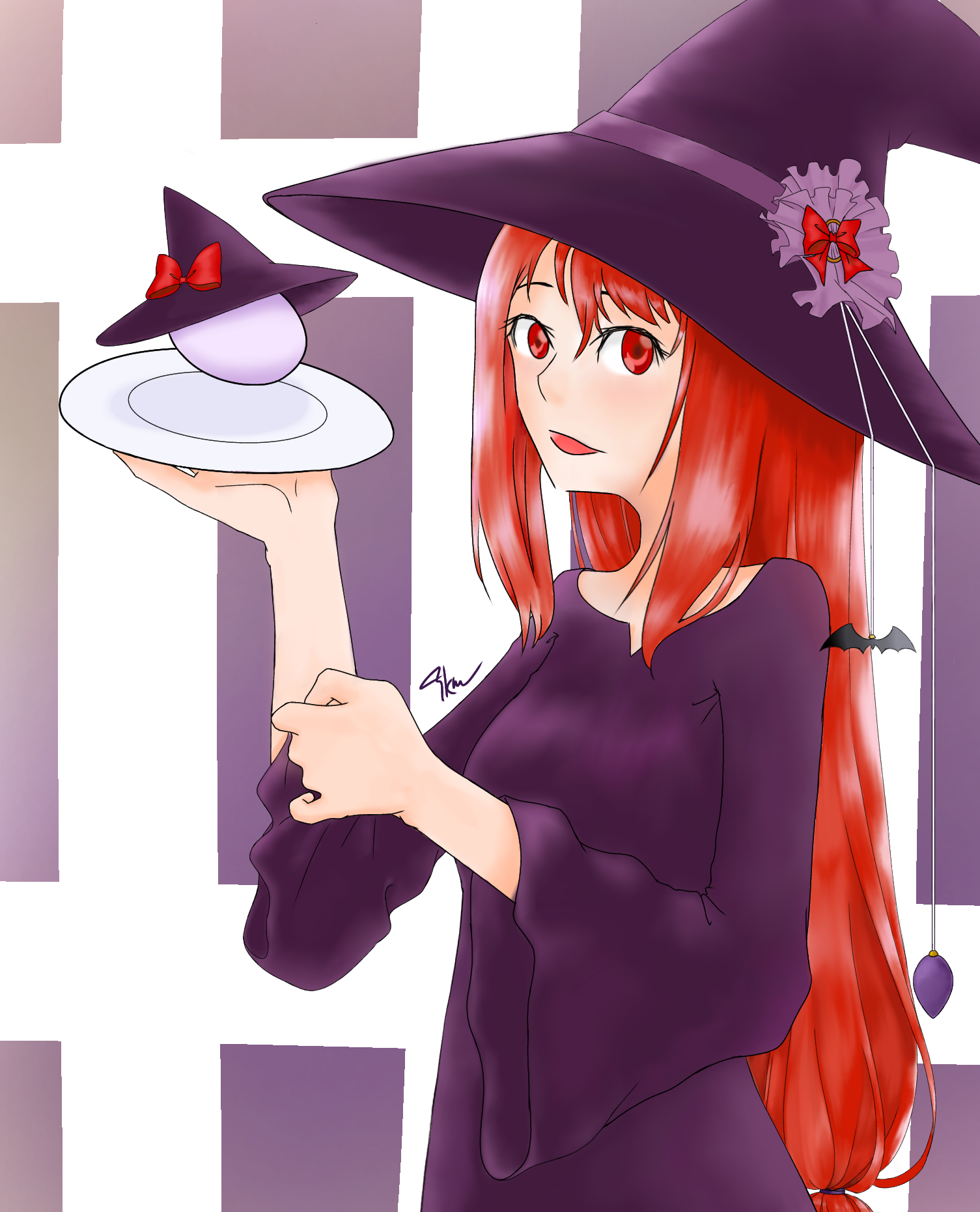 Rilluka & Blueberry Mochi - ibisPaint