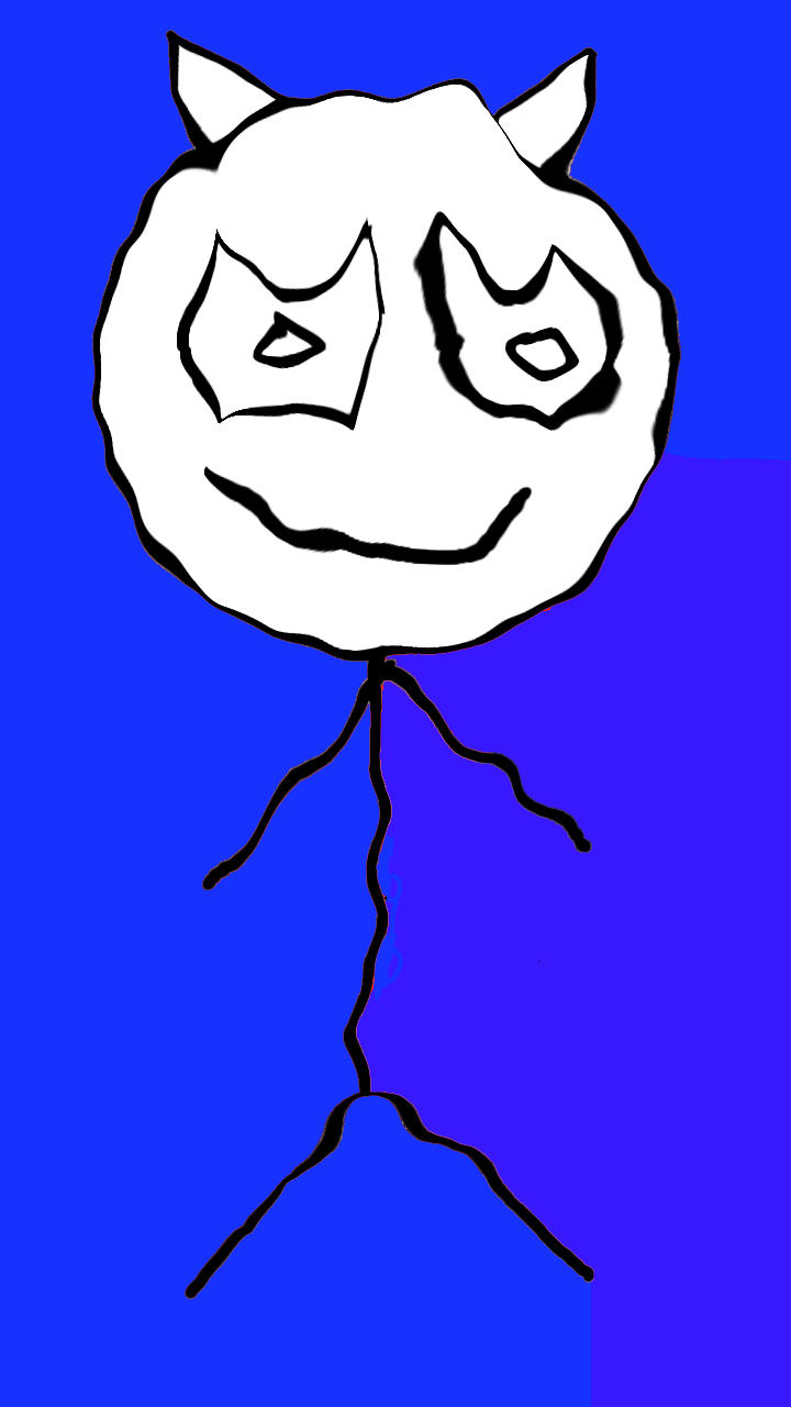 Demon stickman - ibisPaint