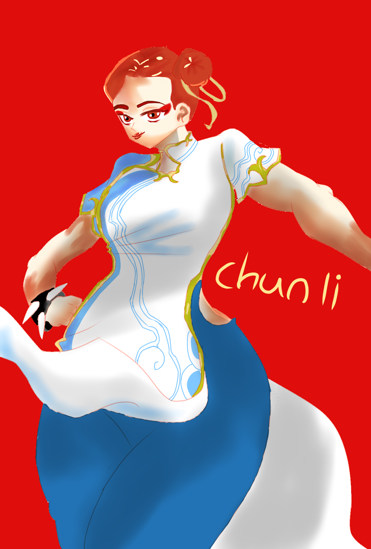 Street fighter 6 chun li - ibisPaint