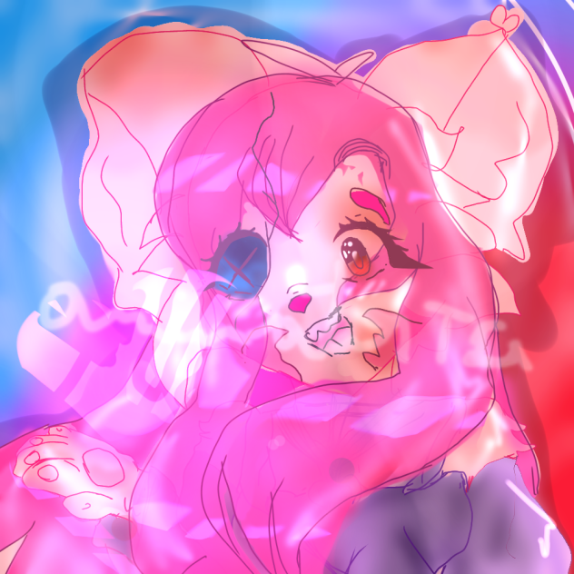 Isa con su nuevo poder de fuego - ibisPaint