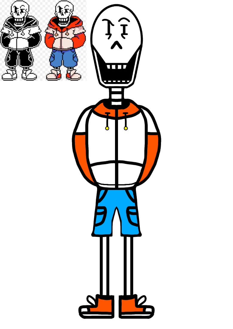 TS!Underswap Papyrus - ibisPaint