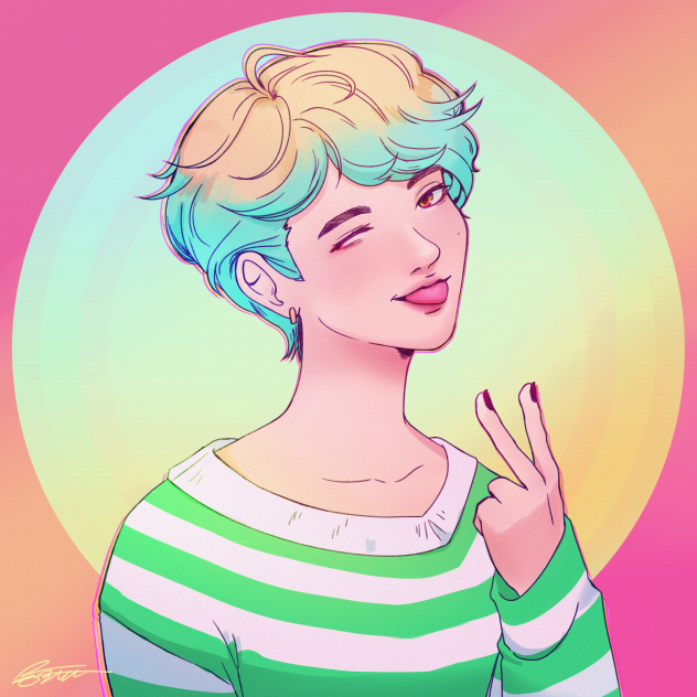 pretty boy - ibisPaint