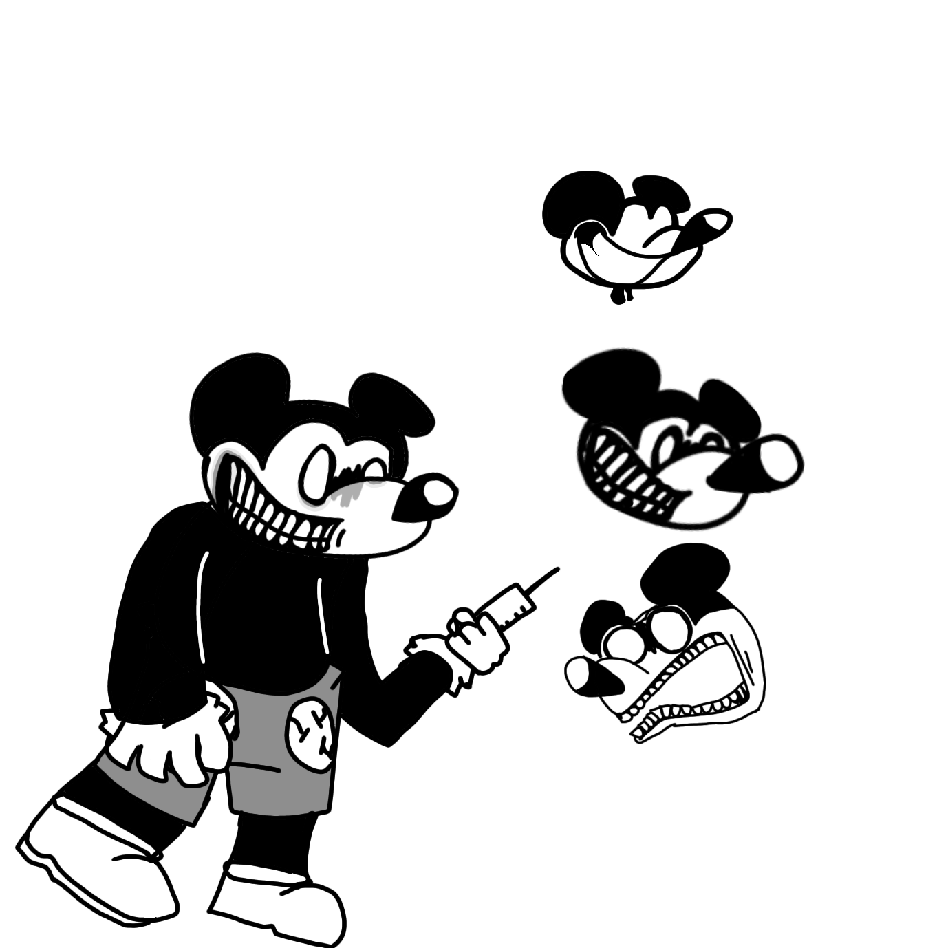 sns mouse phase 4 but i made it - ibisPaint