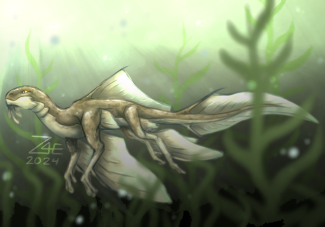 Lake Dragon - ibisPaint
