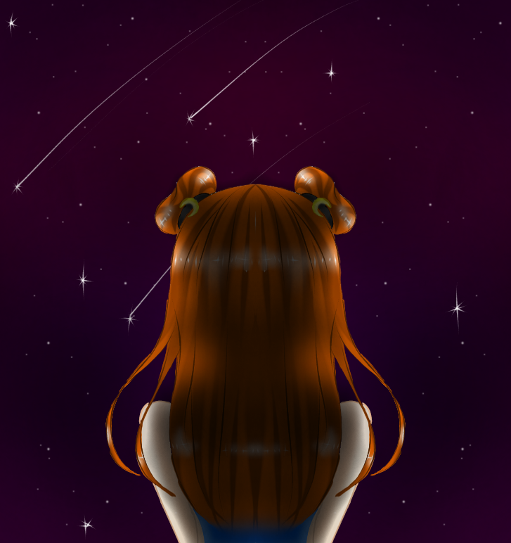 shooting star - ibisPaint