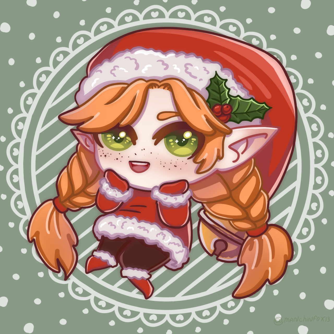 Christmas elf - ibisPaint
