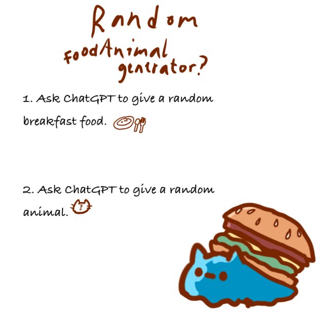 Random Food Animal Generator - ibisPaint