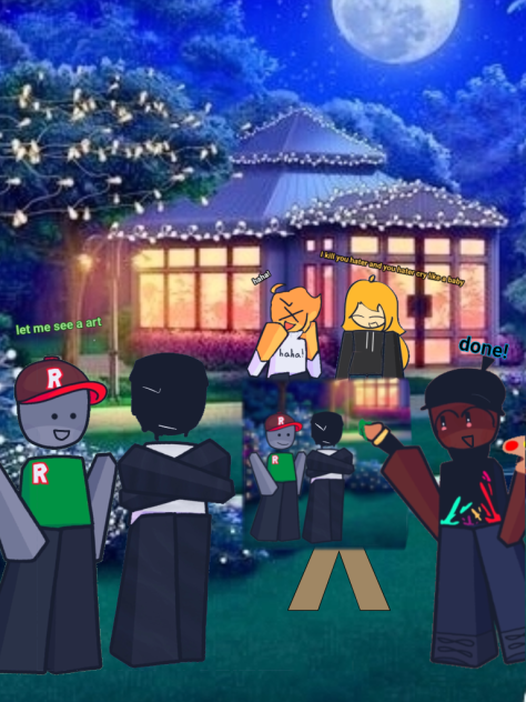 saturn and me and his friends. - ibisPaint