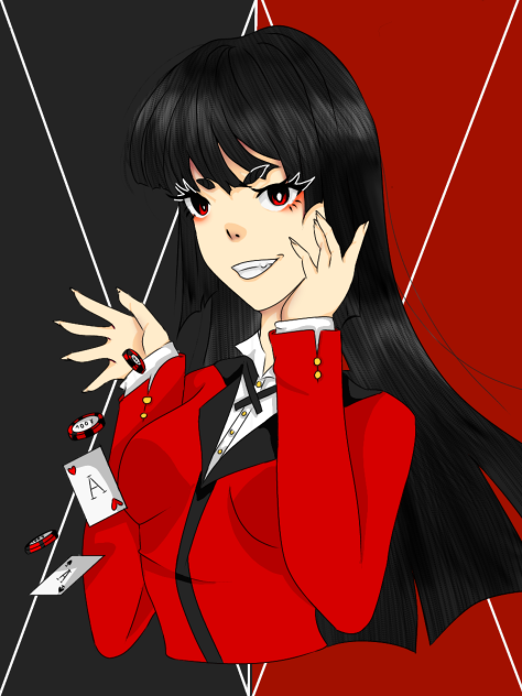 kakegurui - ibisPaint