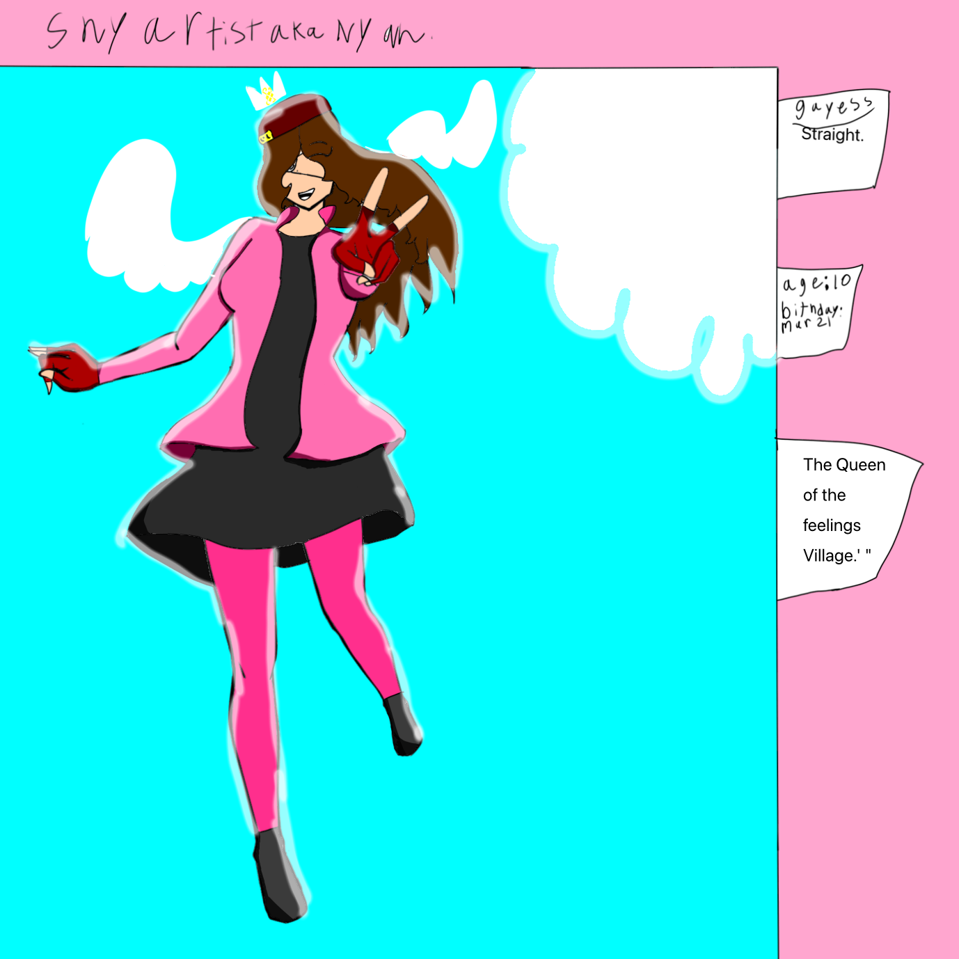 Shy artist aka Nyah diaz. - ibisPaint