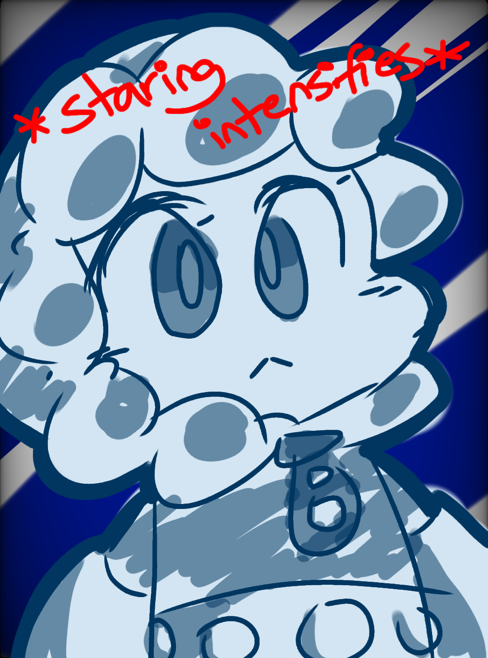 staring intensifies - ibisPaint