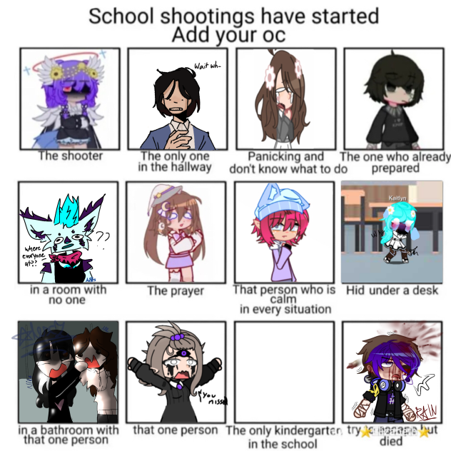 school shootings collab - ibisPaint