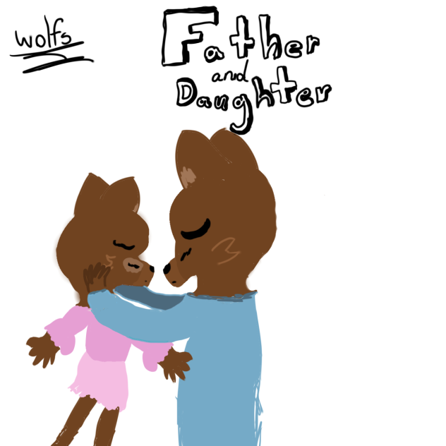 Father and Daughter2 - ibisPaint