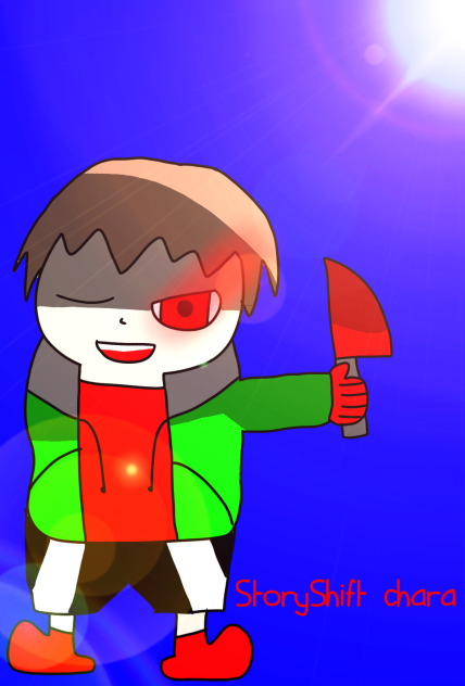 Undertale chara StoryShift - ibisPaint