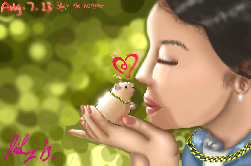Mr. biggie the hamster 💎 - ibisPaint