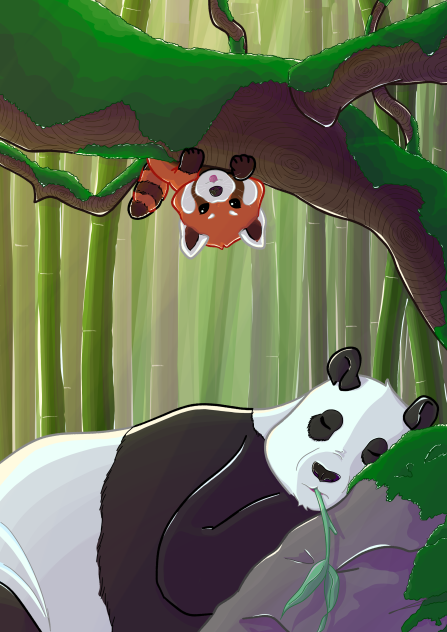 Panda life - ibisPaint