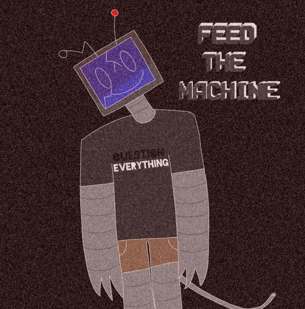 HEY, YOU, FEED THE MACHINE! - ibisPaint